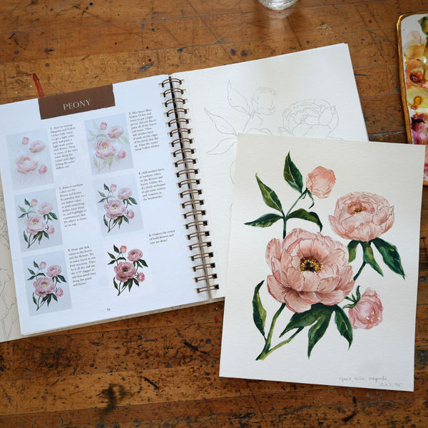 Floral Workbook by Sarah Cray – Let's Make Art