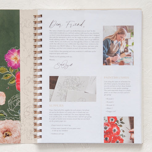 Floral Workbook by Sarah Cray – Let's Make Art