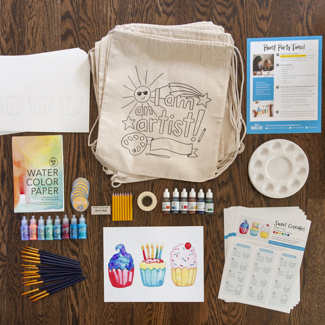 Kids Party Packs– Let's Make Art