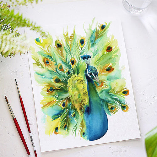 Beginner Animal Watercolor Paintings– Let's Make Art
